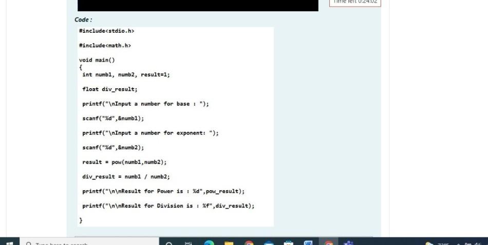 Solved Write the code and troubleshoot below converting it | Chegg.com