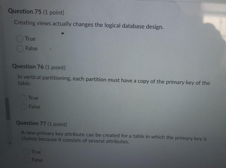 Solved Question 81 (1 point) A many-to-many binary | Chegg.com