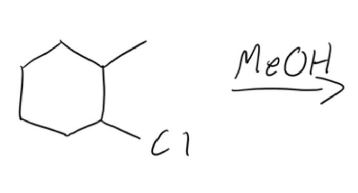Solved MeOH " | Chegg.com