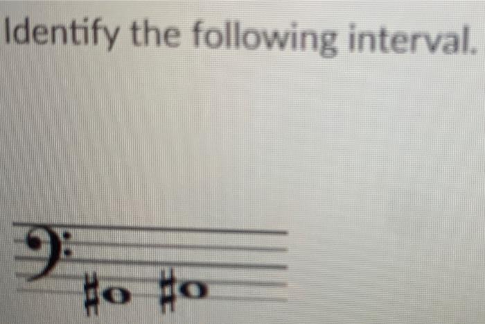 Solved Identify the following interval. bo 9 Identify the | Chegg.com