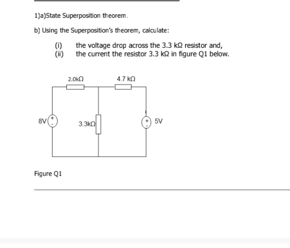 Solved A State Superposition Theorem B using The