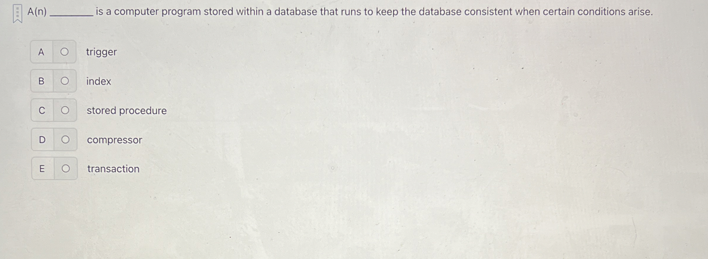 Solved : A(n) q, ﻿is a computer program stored within a | Chegg.com
