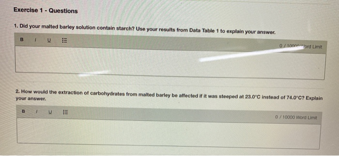 Experiment 1 Data Table 1 Data Table 1: Extraction of | Chegg.com Experiment 1 Data Table 1 Data Table 1: Extraction of | Chegg.com