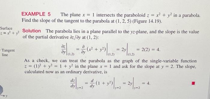 Solved Section 14.3 Reading Assignment: Partial Derivatives | Chegg.com