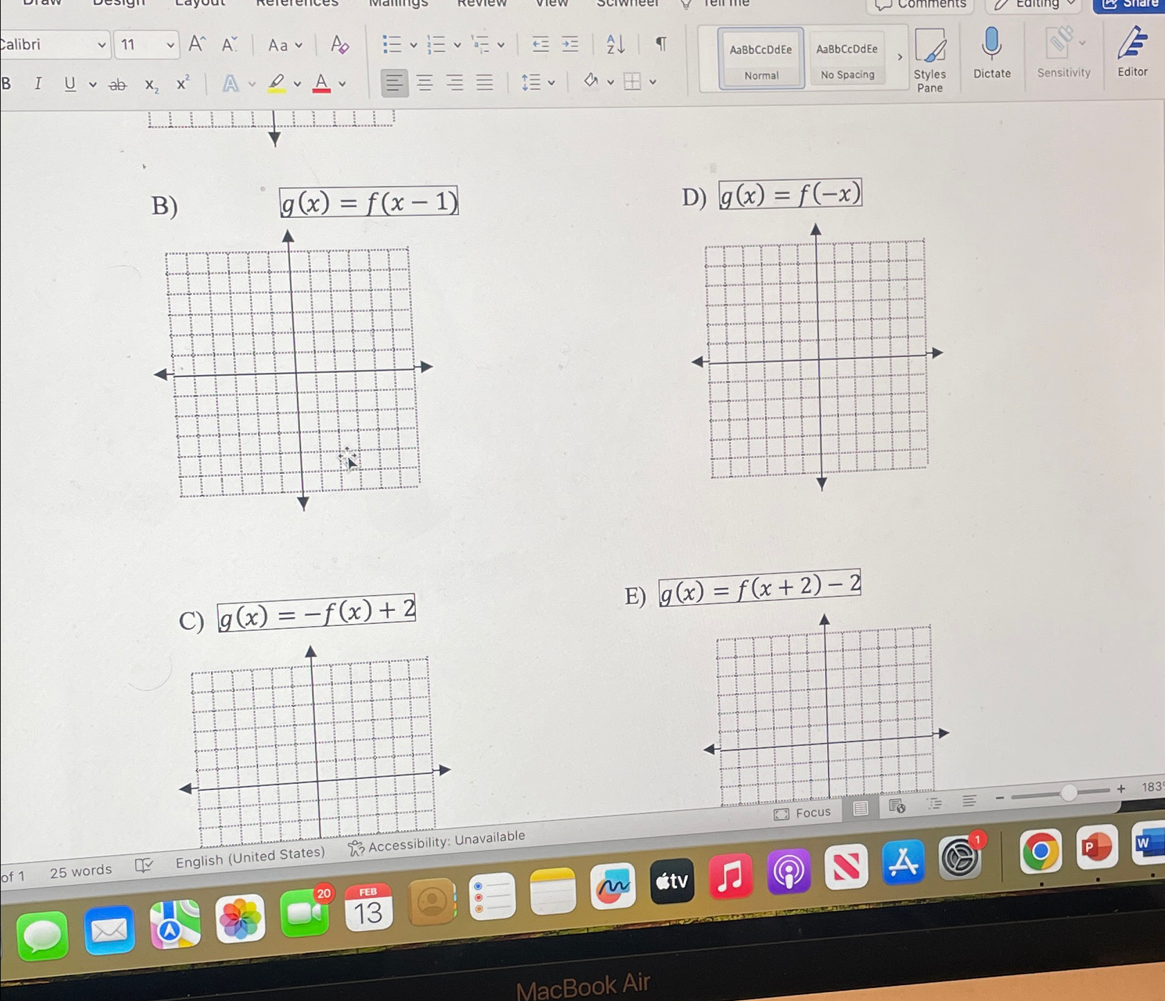 Solved B G X F X 1 D G X F X C G X F X 2e G X F X