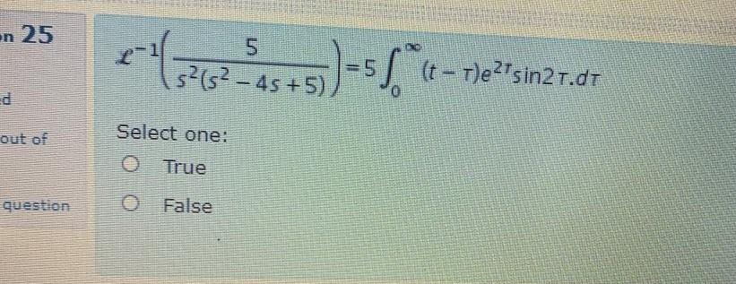 Solved in n 25 21(26-05+5)-55 :=58. **t - te?sin27.07 out of | Chegg.com