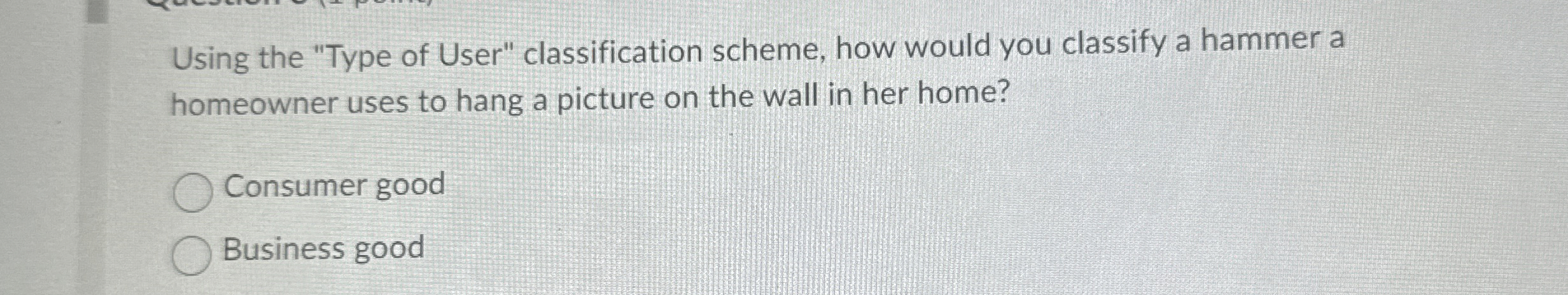 Solved Using the "Type of User" classification scheme, how | Chegg.com