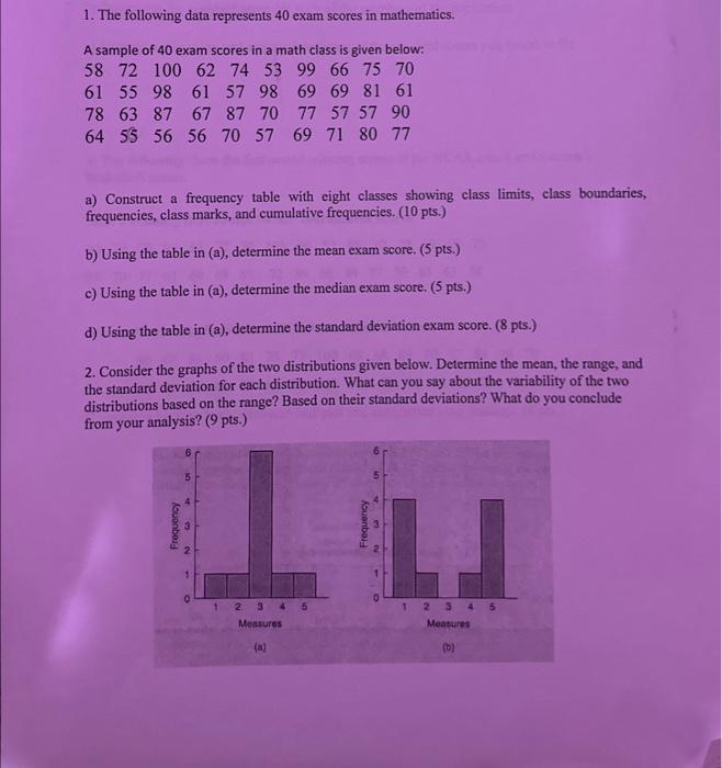 Solved how do you solve the questions on the paper can you | Chegg.com