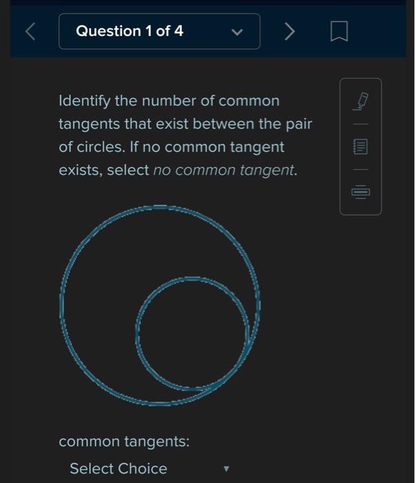 Solved Question 1 of 4 Identify the number of common | Chegg.com