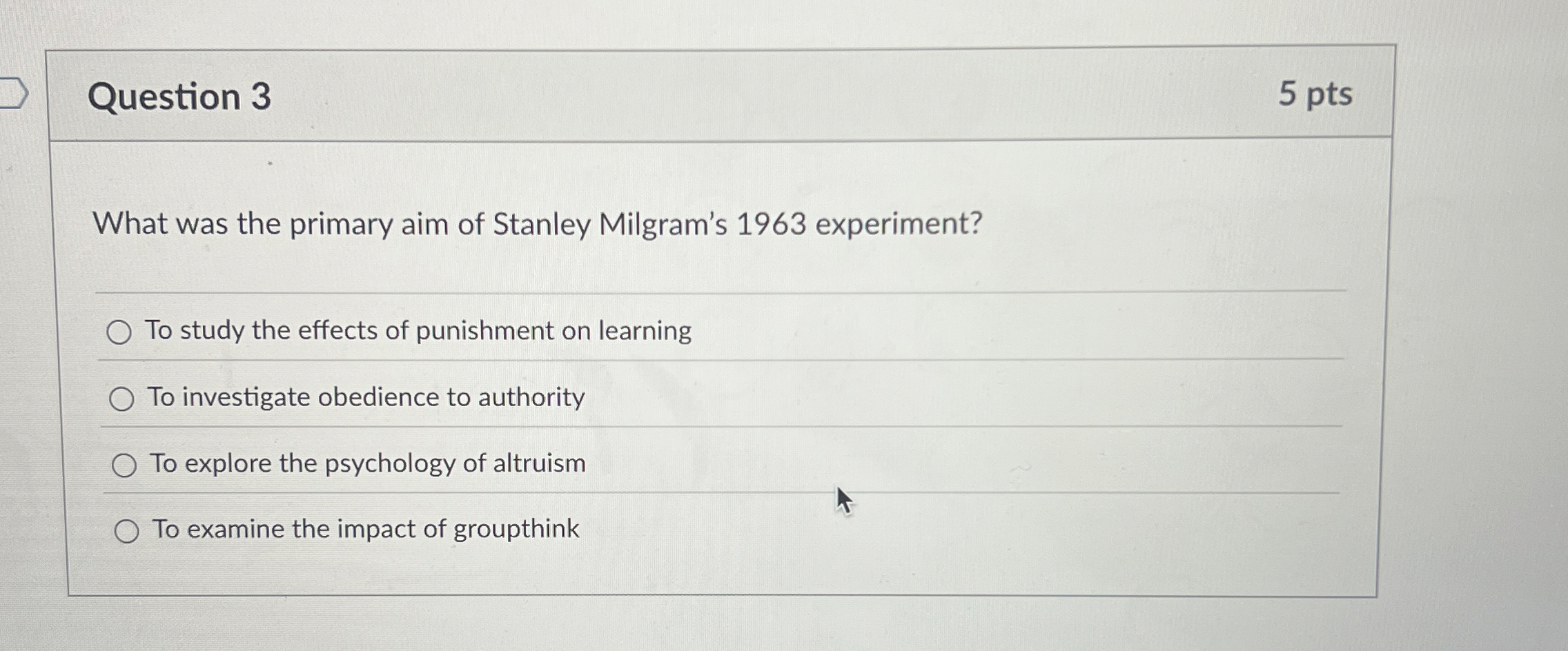 Solved Question 3What was the primary aim of Stanley | Chegg.com