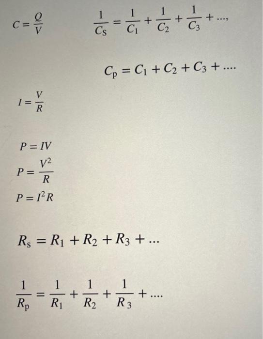 Solved given the following circuit.determine the total | Chegg.com