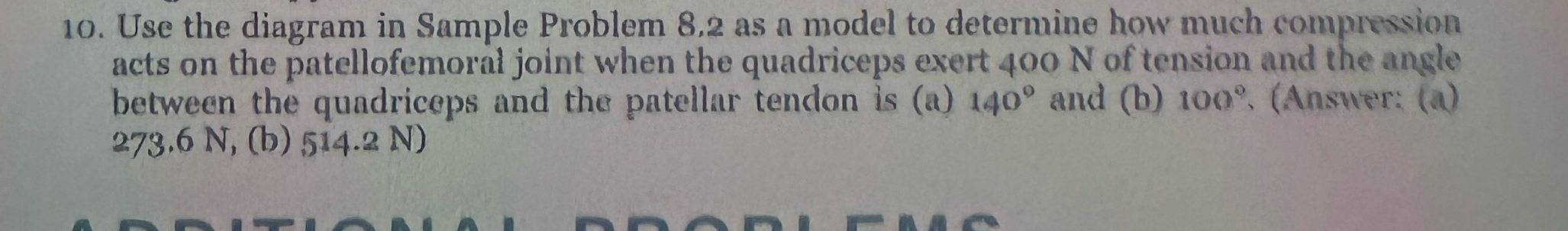 Solved Use the diagram in Sample Problem 8.2 ﻿as a model to | Chegg.com