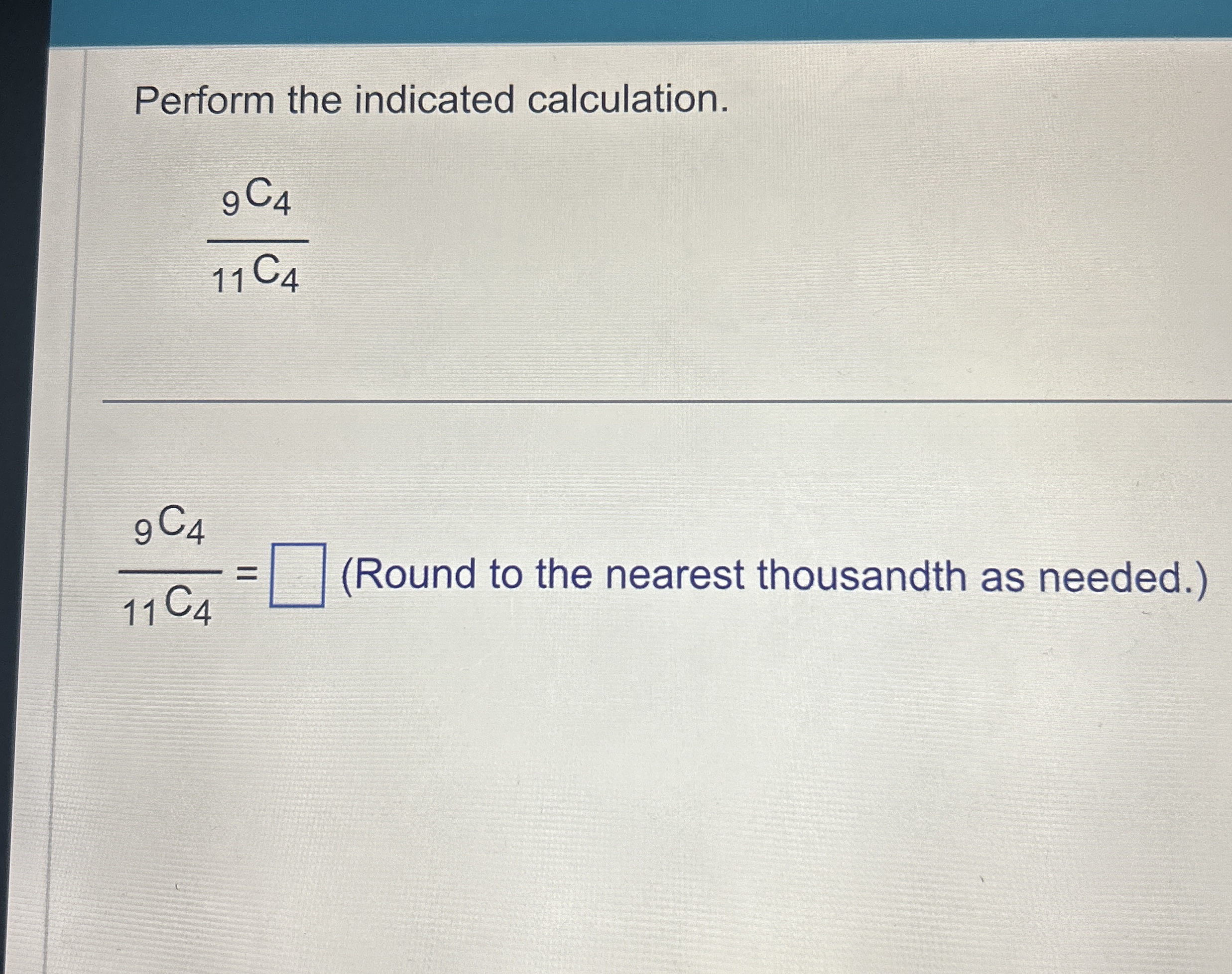 Solved Perform the indicated | Chegg.com