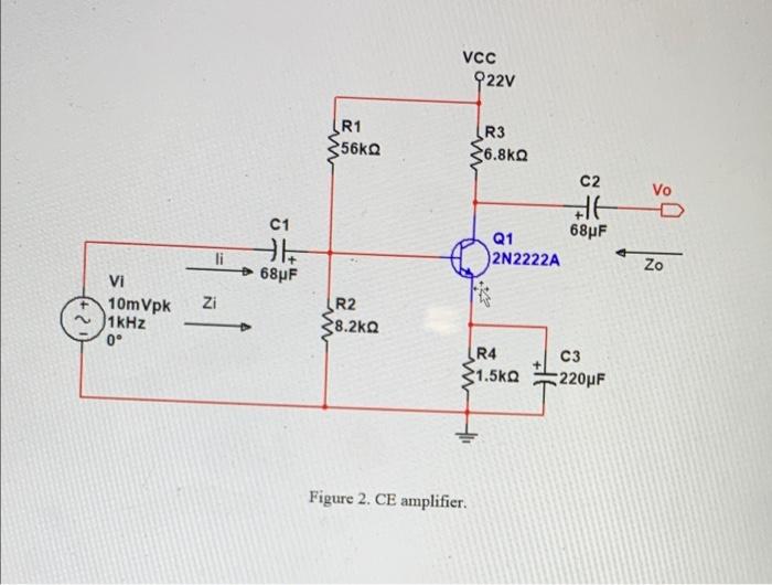 Solved draw the network in Multisim and perform DC operating | Chegg.com