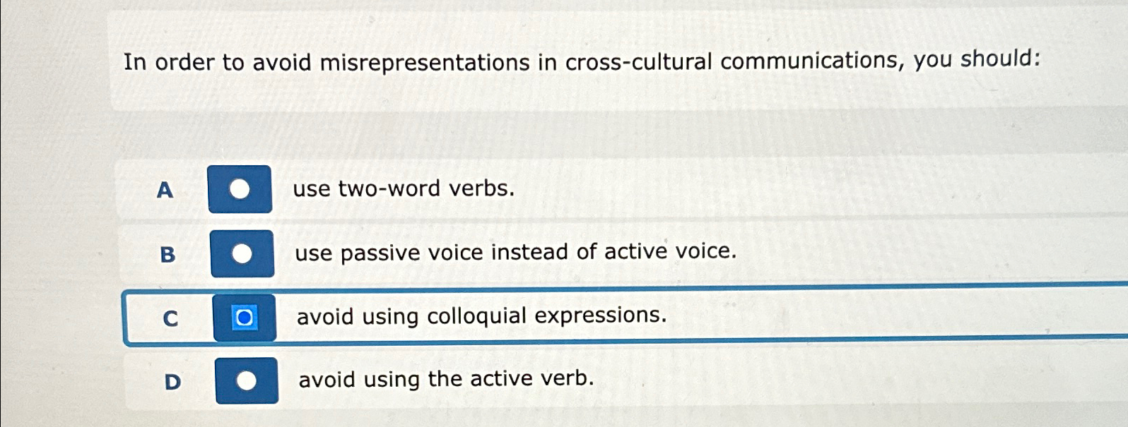 Solved In order to avoid misrepresentations in | Chegg.com