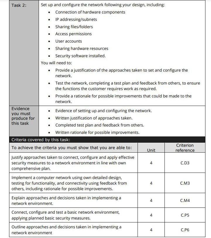 Solved You are working as a junior network engineer for a | Chegg.com