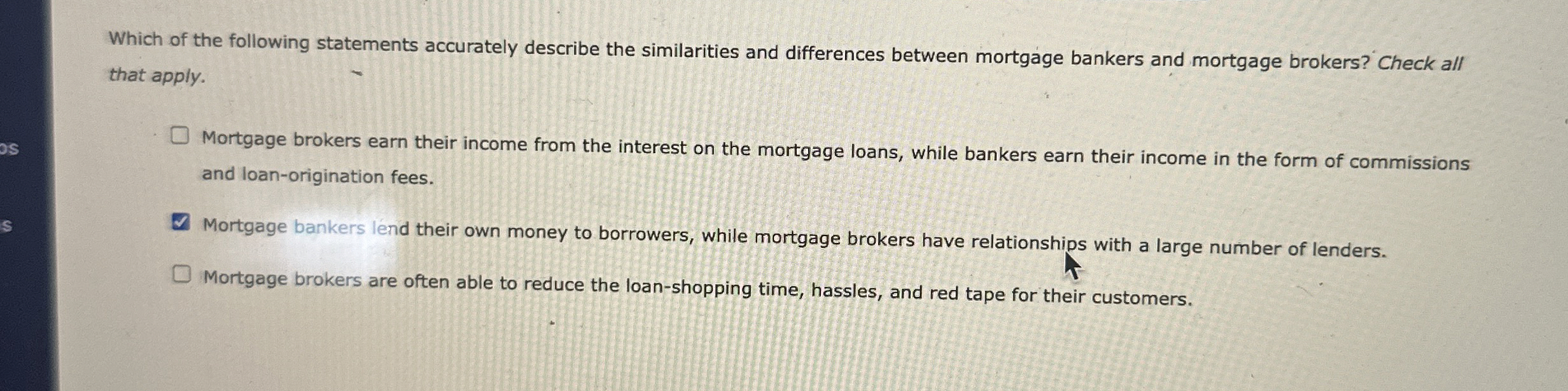 Solved Which of the following statements accurately describe | Chegg.com