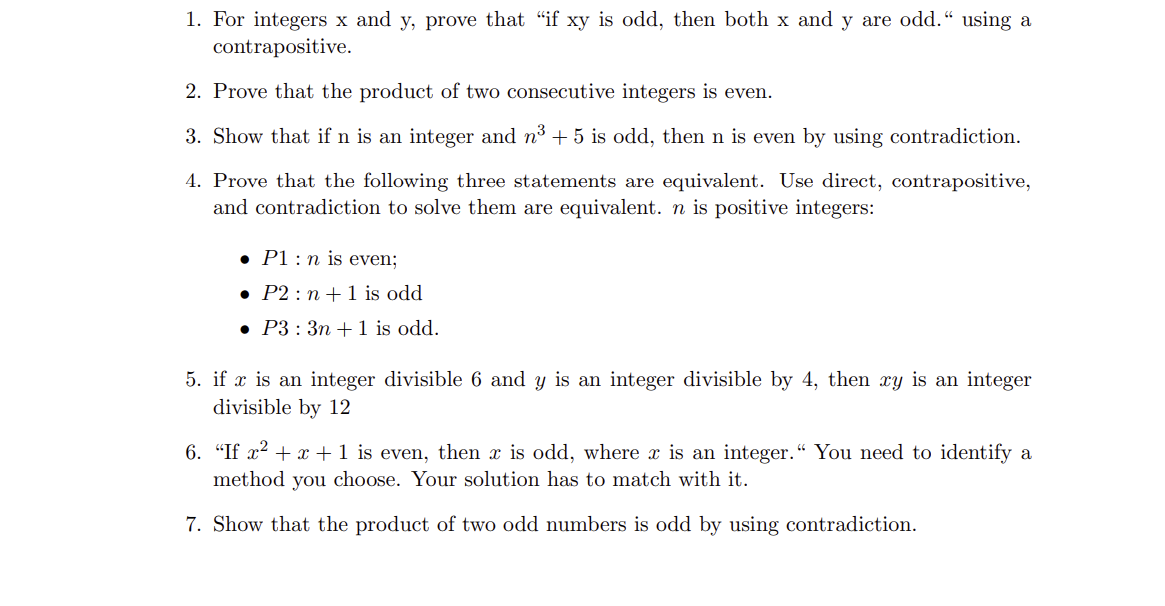 Solved This is for direct and indirect proofs | Chegg.com