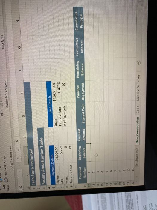 Solved Create a Scenario Summary Report appropriately and | Chegg.com