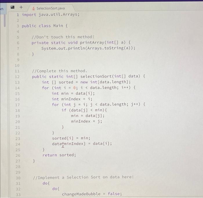 Solved In this exercise the goal is to implement the | Chegg.com