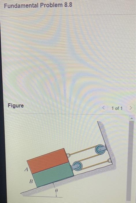 Solved Fundamental Problem 8.8If the coeficient of static | Chegg.com