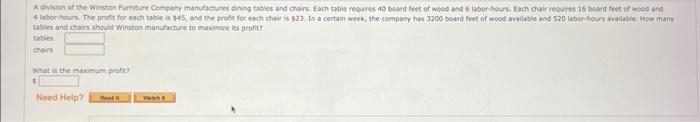 Solved tables: chain What is the max mum prohe? | Chegg.com
