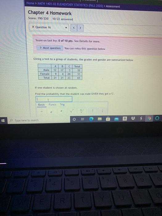 Solved Home > MATH 1401-02 ELEMENTARY STATISTICS (FALL 2020) | Chegg.com
