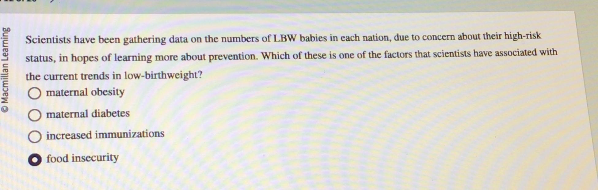 Solved Scientists have been gathering data on the numbers of | Chegg.com