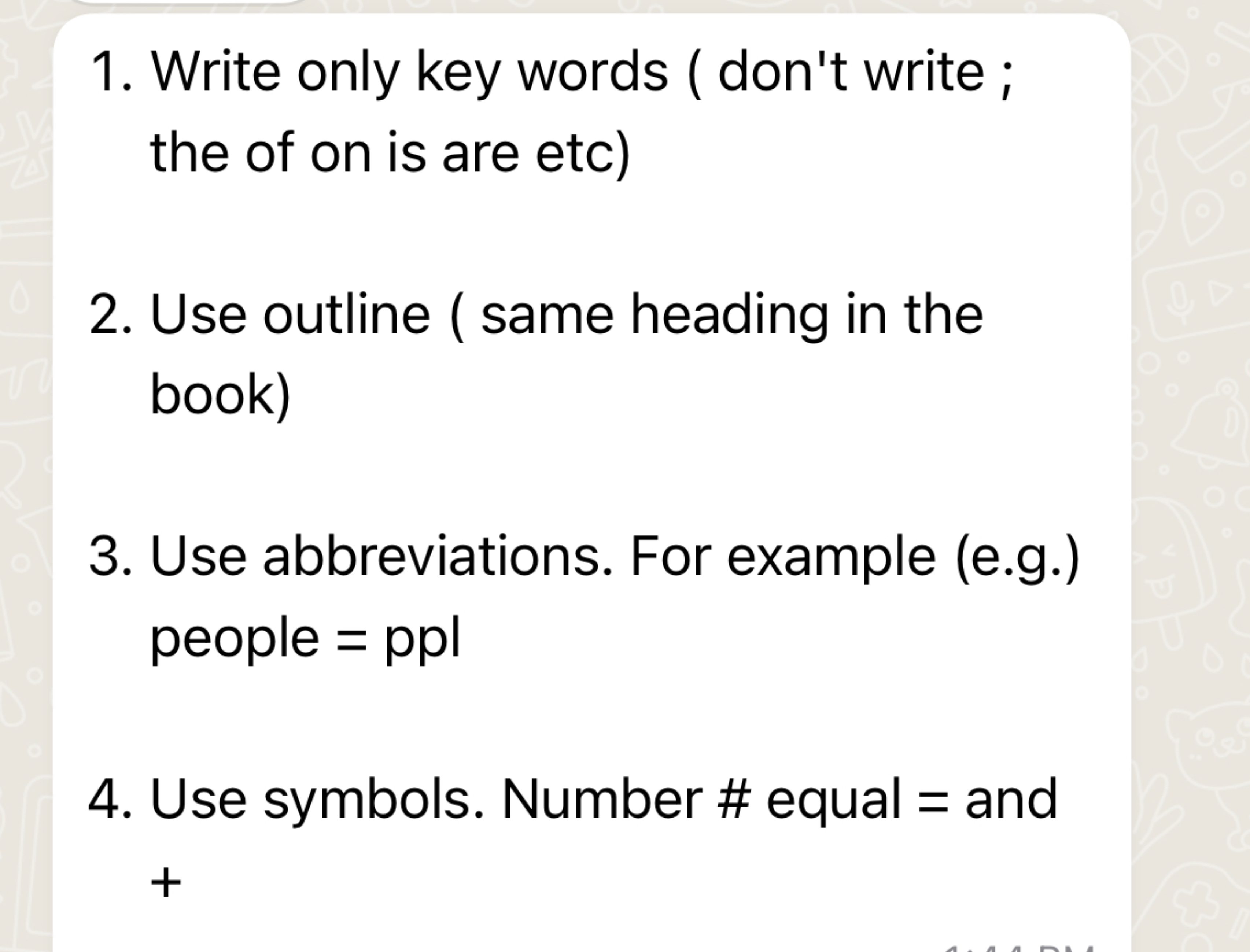 1. ﻿Write only key words ( ﻿don't write ; the of on | Chegg.com
