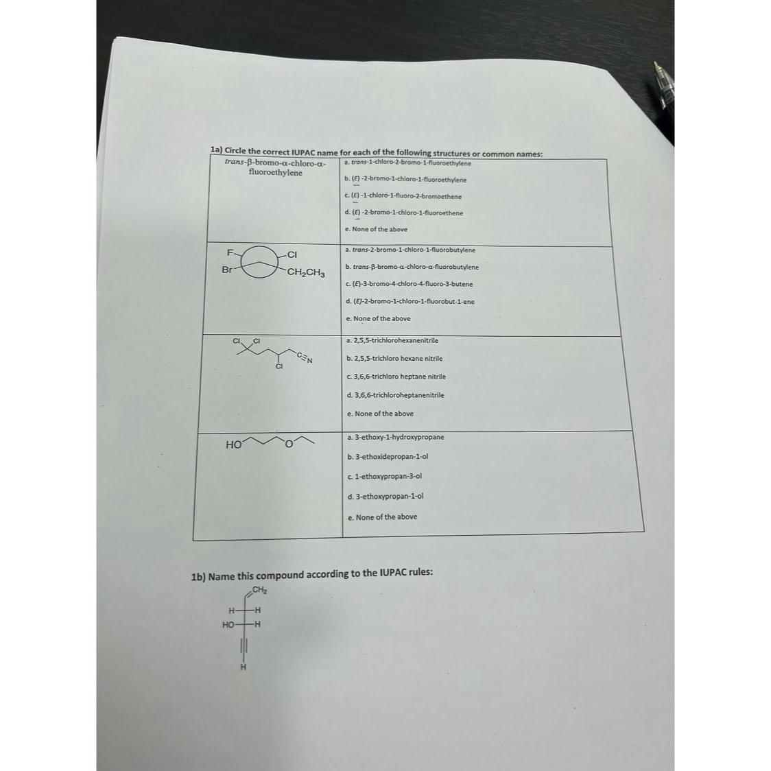 Solved Need helping naming these | Chegg.com