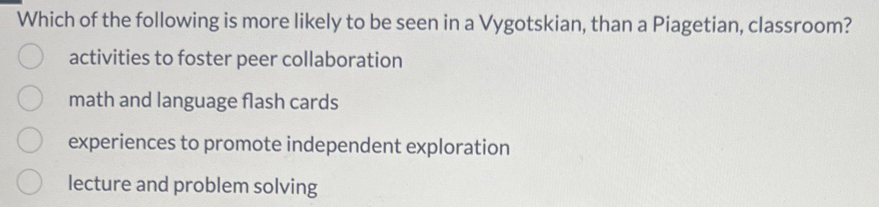Solved Which of the following is more likely to be seen in a | Chegg.com