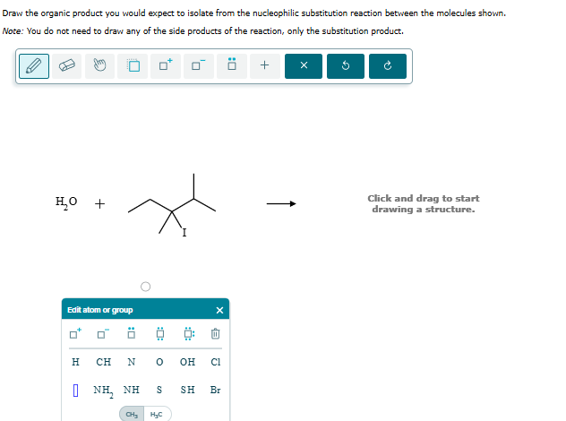 [Solved]: Draw the organic product you would expect to isol