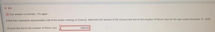 Solved Problem 11-06 (Part Level Submission) Concord Logging | Chegg.com