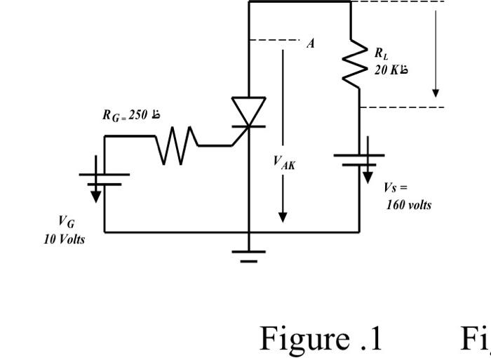 Solved 1- In the circuit shown in fig (1)... draw both Vak | Chegg.com