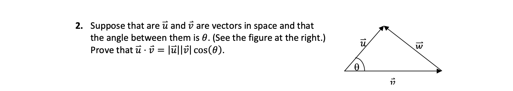 Solved Suppose that are vec(u) ﻿and vec(v) ﻿are vectors in | Chegg.com