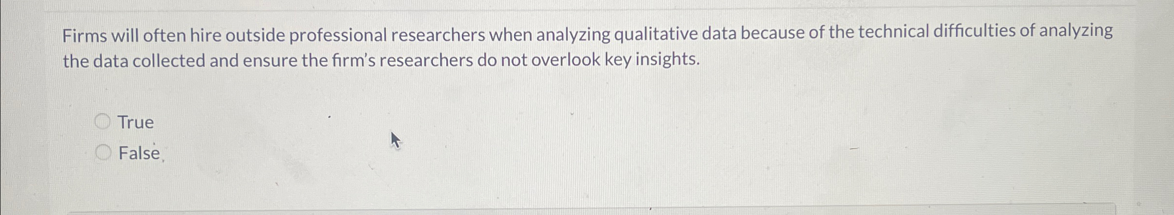 Solved Firms will often hire outside professional | Chegg.com