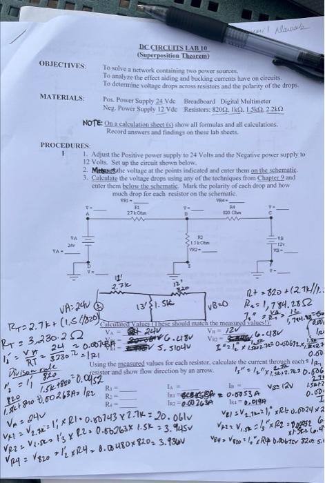Solved II 1. Now we'll solve the circuit using the | Chegg.com