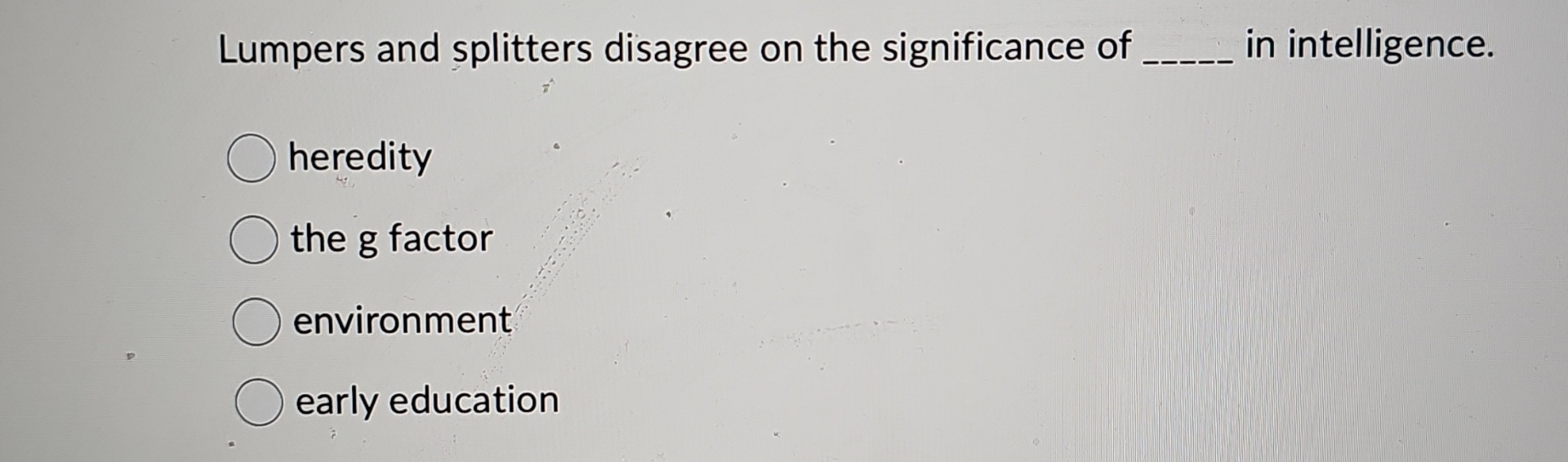 Solved Lumpers and splitters disagree on the significance of | Chegg.com