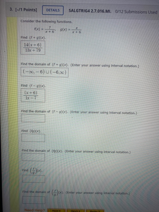 Solved Consider the following functions. Rx) = To: g(x) = x2 | Chegg.com