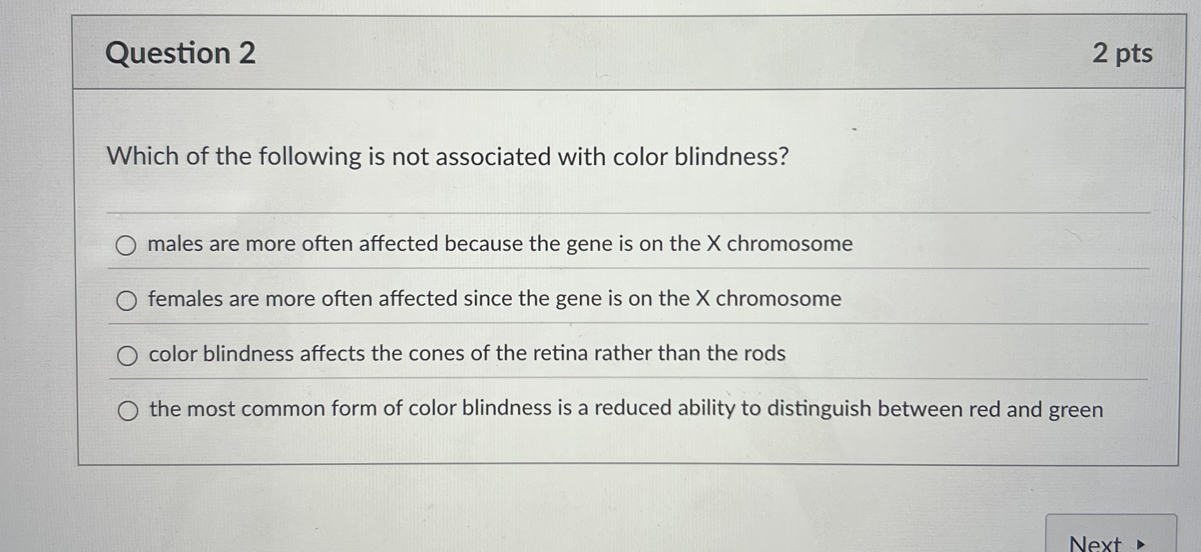 Solved Question 2Which of the following is not associated | Chegg.com