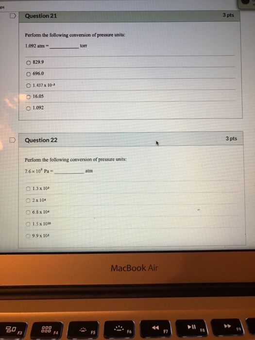 Solved D Question 21 3 pts Perform the following conversion | Chegg.com