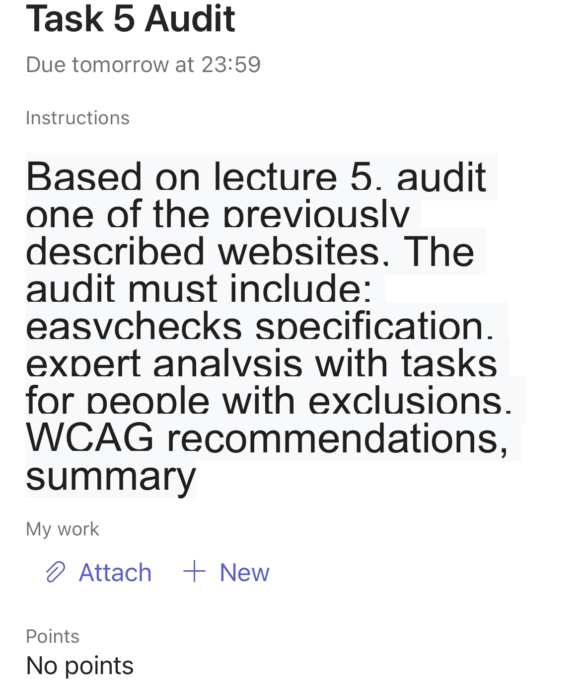Solved Based on lecture 5 . ﻿audit one of the previouslv | Chegg.com