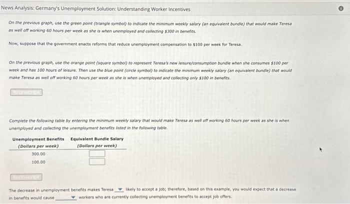 2. Utility maximization - Trading off labor and | Chegg.com