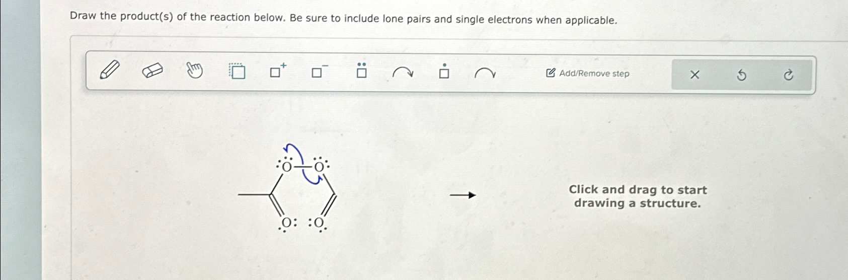 Solved Draw the product(s) ﻿of the reaction below. Be sure | Chegg.com