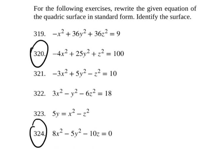Solved For the following exercises, rewrite the given | Chegg.com