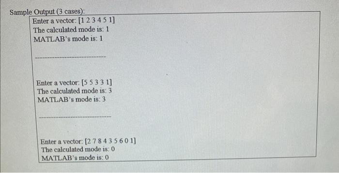 Solved The Mode: The last of the three measures of central | Chegg.com