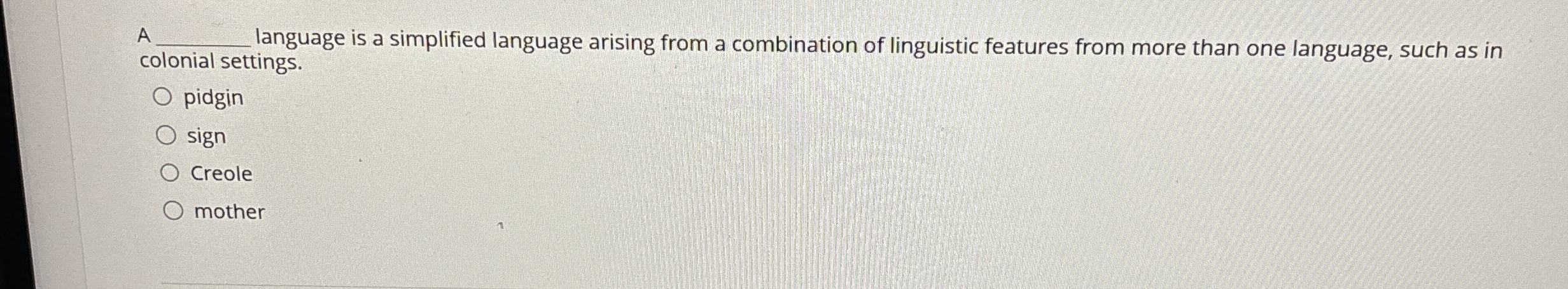Solved Alanguage is a simplified language arising from a | Chegg.com