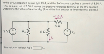 Solved Solve rhis please In the circuit depicted below, ix | Chegg.com