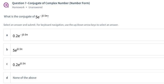 Solved Question 6-Division of Complex Numbers (Rectangular | Chegg.com