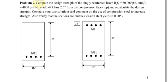Singly Reinforced Beam Design Problems - The Best Picture Of Beam